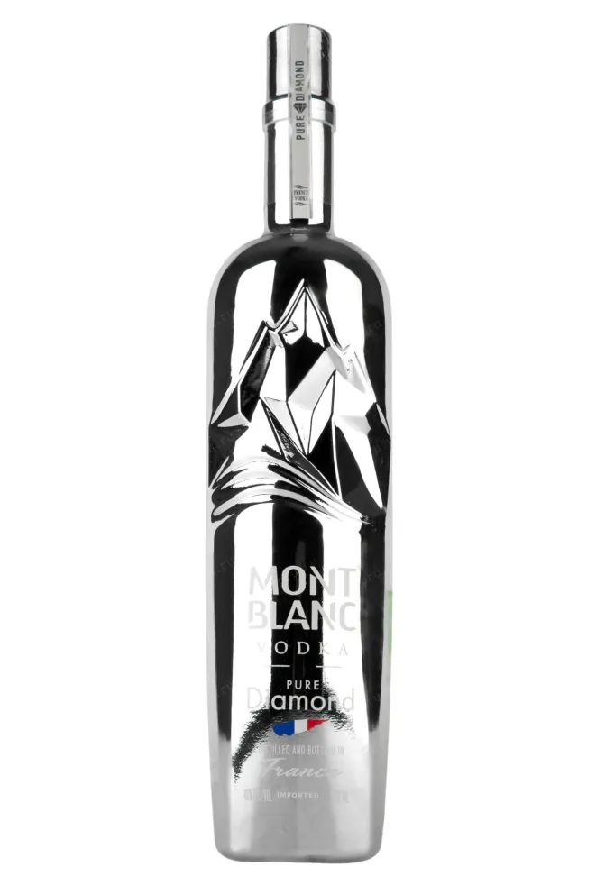 Монблан Пьюр Даймонд 0.7 л купить Водка Mont Blanc Pure Diamond цена в ...